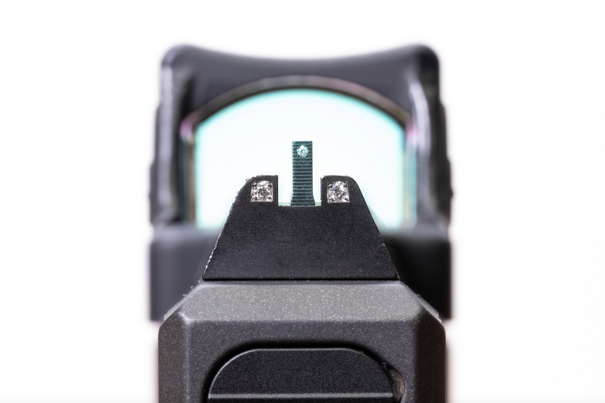 Diamond Glock sights